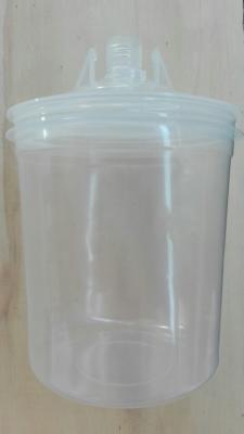 China high quality transparent color inner cups and cup lid for PPS spray guns with correct ratio for sale