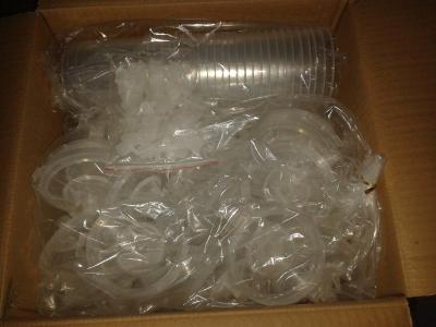 China PP Spray gun clip style liners and cup lid for water based paint for sale
