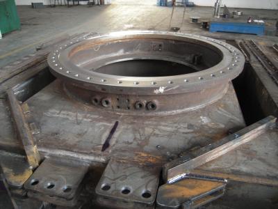 中国 クレーン予備品のための標準外重い鋼鉄クレーン下部構造 ASTM A572 販売のため
