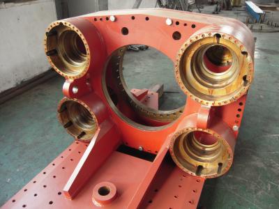 中国 ASTM Q345D の港の金属の海洋の機械類のための重い鋼鉄溶接の製作 販売のため