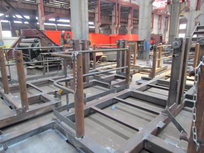 中国 習慣のデッサンのプラットホームの設計に従う重い鋼鉄製作 ASTM Q345D 販売のため