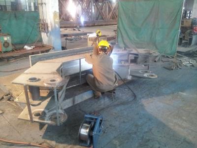 中国 CNC の機械化の鋼鉄溶接物の重い鋼鉄製作、機械部品および製作サービス 販売のため