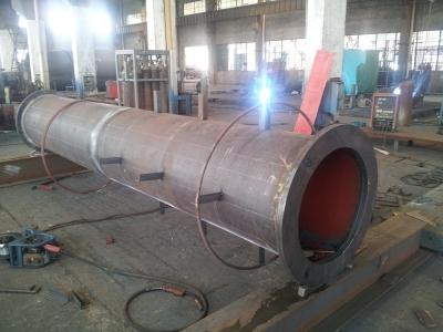 中国 炭素鋼 OEM の重い鋼鉄製作の溶接物のカラム・クレーンの部品 販売のため