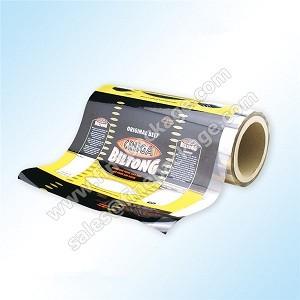 China high barrier beef jerky and biltong packaging rollstock film for sale