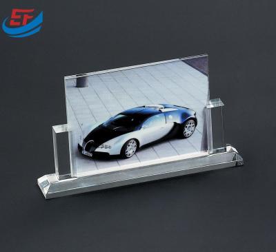 China Strong Magnet Photo Frame High Transparent Free Stand Acrylic Picture Holder for sale