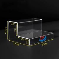China High Transparency Perspex Shoe Exhibition Display Rack for sale