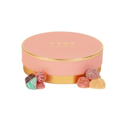 Cina Stagnola d'argento che timbra l'orlo dorato del contenitore di regalo del cartone del giro di 200gsm Candy in vendita