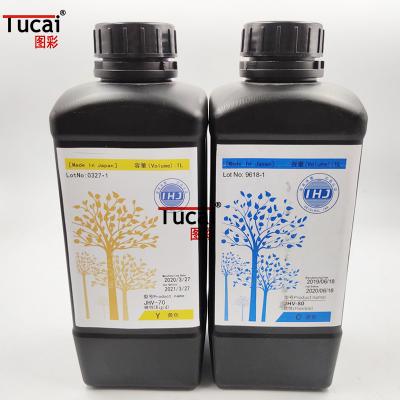 China Japan Geruchlose UV-Tintenstrahlfarbe JHV UV Led Nachhaltige Druckfarbe Für Toshiba CE4 Druckkopf zu verkaufen