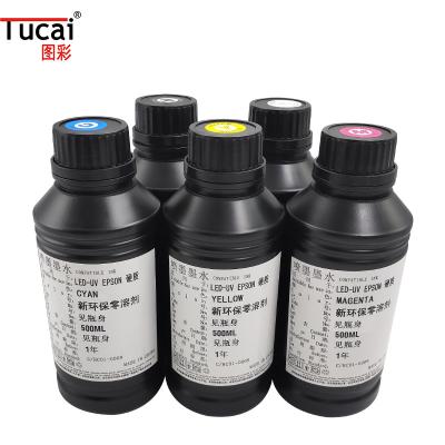 Cina 500 ml di inchiostro a led UV per stampante EPSON DX5DX7TX800XP600 in vendita