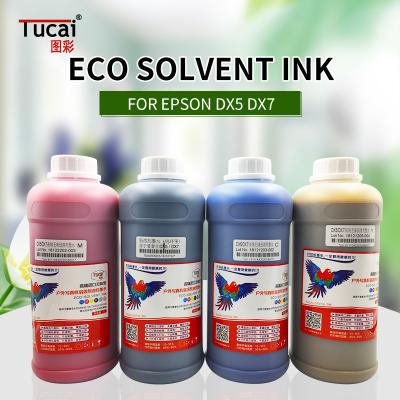 Cina Inchiostro per esterno Eco Solvent Pigment Eco Solvent Max Inchiostro per Epson DX4 DX5 DX7 in vendita
