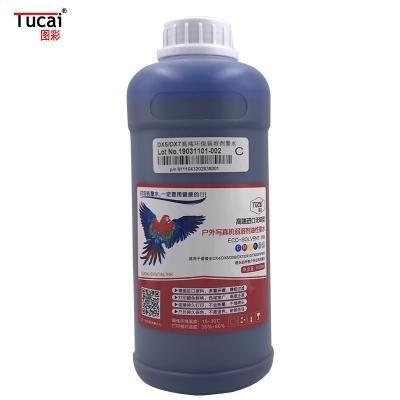 Cina Inchiostro per esterno Eco Solvent Pigment Eco Solvent Max Inchiostro per Epson DX4 DX5 DX7 in vendita