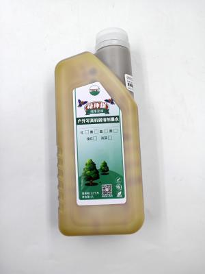 Cina Inchiostro per la stampa con solvente per esterni Eco Inchiostro a pigmento con solvente per Epson DX4 DX5 DX7 in vendita