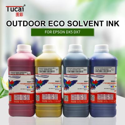 Cina Inchiostro solvente esterno in bottiglia da 1000 ml Epson Per stampante piezoelettrica Epson DX5 DX7 in vendita