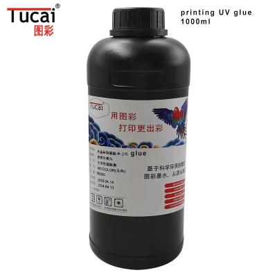 Cina Colla per etichette di cristallo EPSON Colla per inchiostro UV Transparent Stick For Epson Head in vendita
