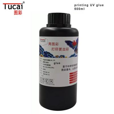 Cina Colla per etichette di cristallo EPSON Colla per inchiostro UV Transparent Stick For Epson Head in vendita