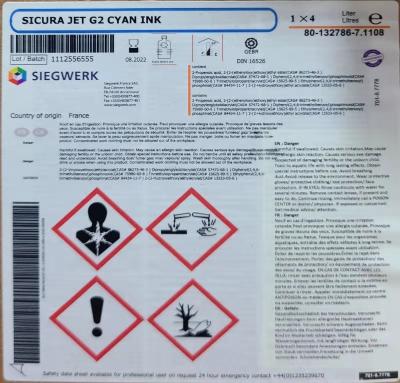 Cina Agfa G2 Single PASS Inchiostro UV 1000ml/bottiglia Inchiostro per stampa con etichetta nera per Rioch G5 G6 Toshiba in vendita