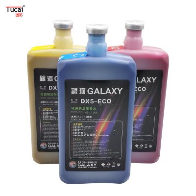 Cina Hot Sale DX5 eco solvent ink for Epson for  dx5/dx7/XP600/TX800 for car stickers, billboards in vendita