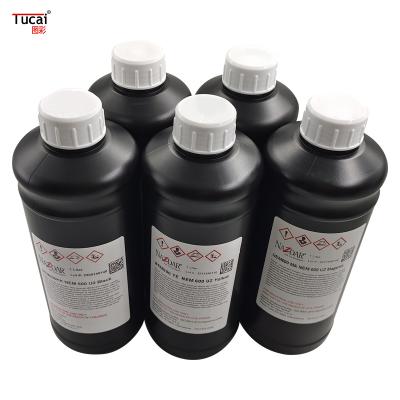 Cina 1000 ml original Nazdar uv curing ink for Ricoh Seiko Konica Starlight Toshiba for phonecase acrylic in vendita
