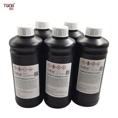 Cina 1000 ml original Nazdar uv curing ink for Ricoh Seiko Konica Starlight Toshiba for phonecase acrylic in vendita