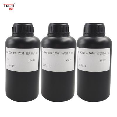 Cina Resistente all'usura e alla corrosione Taiwan DongZhou Special Black UV Ink per RicohG5/G6/Seiko/Kyocera/Konica per QR barcode in vendita