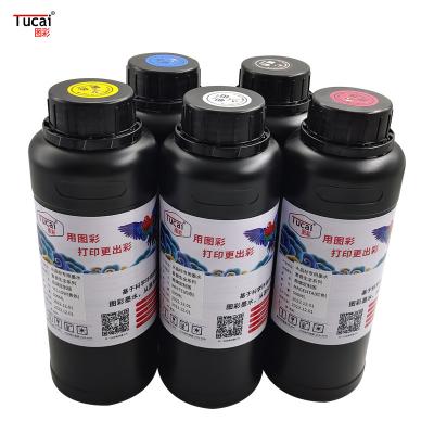 Cina Inchiostro UV ad alta resistenza agli graffi per Epson I1600/DX5/DX7/XP600/TX800/4720/1390 500ml in vendita