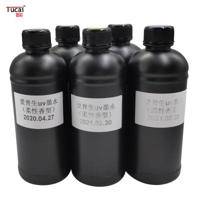 Cina Adatto per stampanti a piattaforma UV inchiostro UV profumato per Epson DX5 DX7 XP600 TX800 per cassa telefono acrilico PVC in vendita