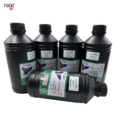 China Goedkope UV-inkt voor Ricoh G5/G6/Toshiba CF3/CE4 /Seiko/Konica voor leer/glas/tegel Te koop
