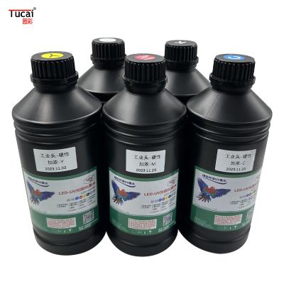 China Goedkope UV-inkt voor Ricoh G5/G6/Toshiba CF3/CE4 /Seiko/Konica voor leer/glas/tegel Te koop