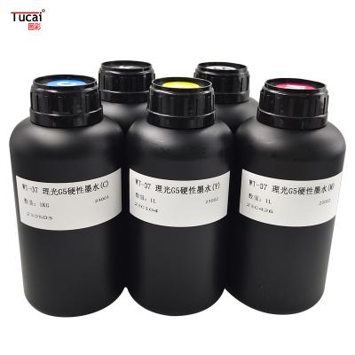 China Hochwertige 1000 ml TAIWAN DONGZHOU UV-Tinte für für RicohG5/G6/Seiko/Konica/Toshiba für für Mobiltelefongehäuse, Acryl, cer zu verkaufen