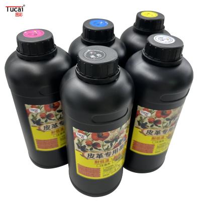 Cina Alta riproduzione del colore, liscia e non bloccante, forte adesione, inchiostro UV in pelle, adatto a Ricoh g5g6, Seiko, Toshi in vendita