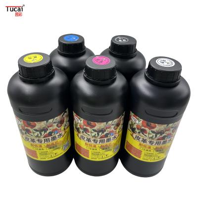 Cina Alta riproduzione del colore, liscia e non bloccante, forte adesione, inchiostro UV in pelle, adatto a Ricoh g5g6, Seiko, Toshi in vendita