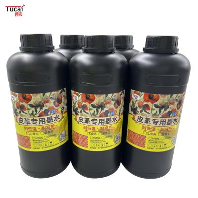 Cina Alta riproduzione del colore, liscia e non bloccante, forte adesione, inchiostro UV in pelle, adatto a Ricoh g5g6, Seiko, Toshi in vendita