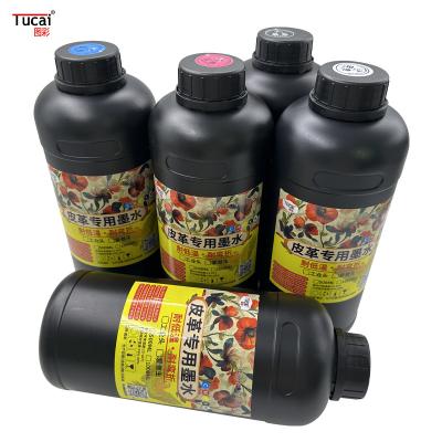 Cina Alta riproduzione del colore, liscia e non bloccante, forte adesione, inchiostro UV in pelle, adatto a Ricoh g5g6, Seiko, Toshi in vendita