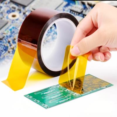 중국 Hot Melt Polyimide Tape for High Temperature Applications with 500V Dielectric Strength 판매용