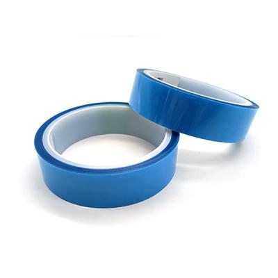 China High Initial Adhesion Blue Polyester Tape TS630D Thermal Adhesive Tapes for sale
