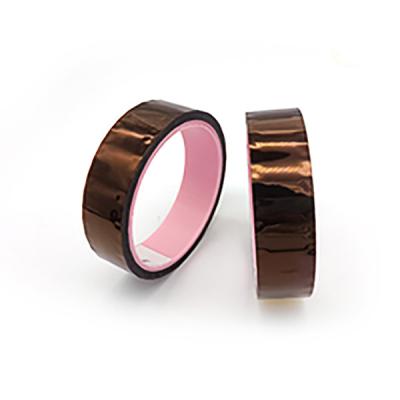 China Black Silicone Polyimide Heat Resistant Tape ESD Antistatic Tape for sale