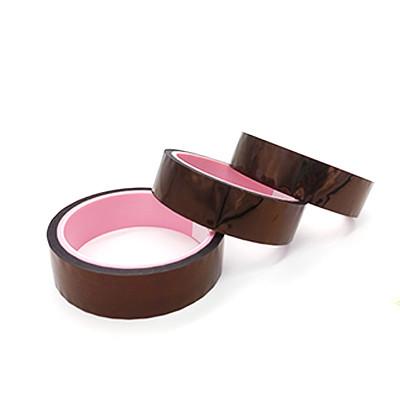 China Black Silicone Polyimide Heat Resistant Tape ESD Antistatic Tape for sale