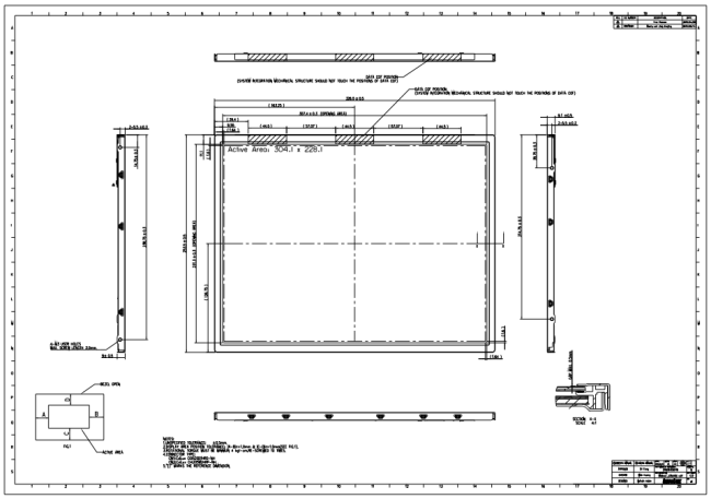 HC101IPA0025-A16 10.1 Inch TFT LCD panel with 40pin LVDS Interface for Temperature Sensitive Equipment 1