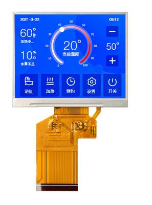 中国 3.5インチ LCDディスプレイ TFT IPS スクリーン 1000nits 明るさ 54Pin RGB インターフェース 販売のため