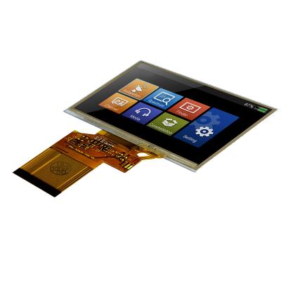 China 640*480 3.5 Inch TFT LCD Screen Resistive Touch Panel For Retro Handheld Game Console for sale