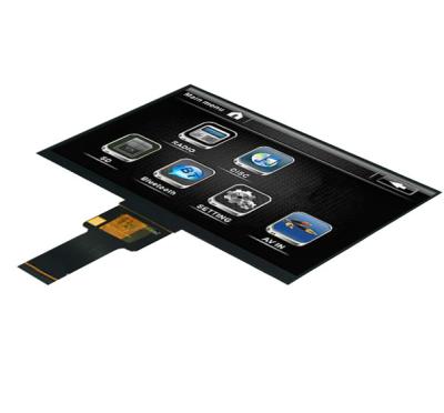 China 6.75 Inch LVDS TFT Display High Brightness TFT Display 1024*600 Resolution for sale