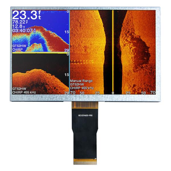 Quality 330nits Brightness 7Inch TFT Color LCD Module With 1024*600 Resolution for sale