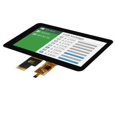 China 7 Inch LCD display panel with 250nits Brightness and 800:1 Contrast Ratio for sale