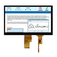 Quality 7 Inch LVDS LCD Panel 450nits 1024*600 Resolution 85/85/85/85 Viewing Angles for sale