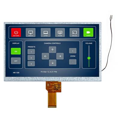 China 250nits Backlight 10.1 Inch TFT LCD Color Display With 1024*600 Resolution for sale