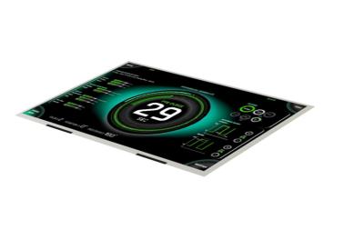 China 10.1 Inch TFT LCD Display with 800:1 Contrast Ratio and 800nits Brightness for sale