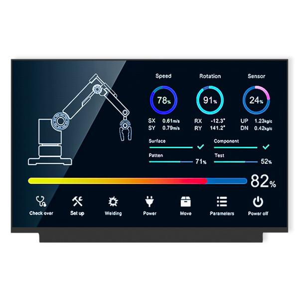 Transmisief TFT-LCD-paneel 15,6 inch met 30pins EDP-interface