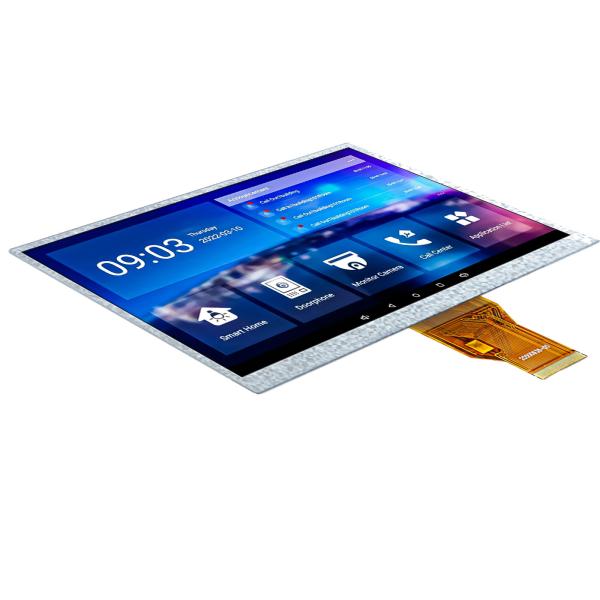 Modulo de pantalla LCD TFT de 9 pulgadas de color blanco con interfaz RGB de 50 pines