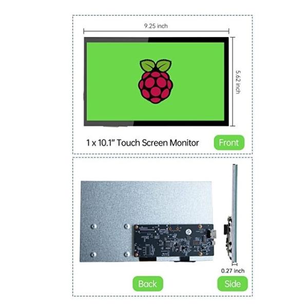 10.1 inch HDMI LCD Displays 1024*600