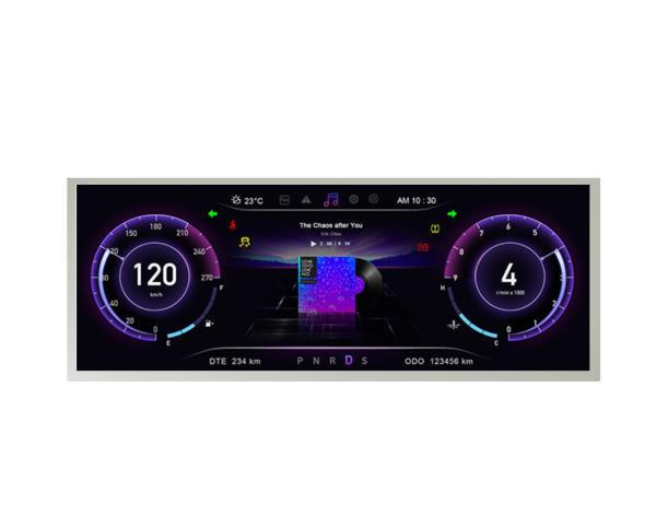 10.25 pollici Display LCD di bordo del veicolo Display LCD di auto 800Nits Luminosità